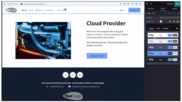 Website Builder | SotaERP